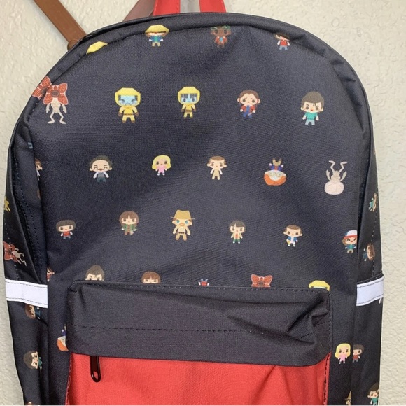 Loungefly | Bags | Loungefly Stranger Things Nylon Full Size Backpack ...